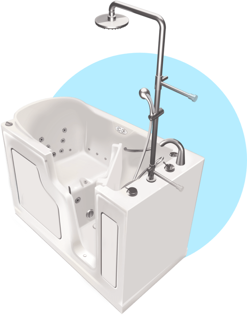 Walk-In Tub Shower Combo | Walk-In Tubs with Shower