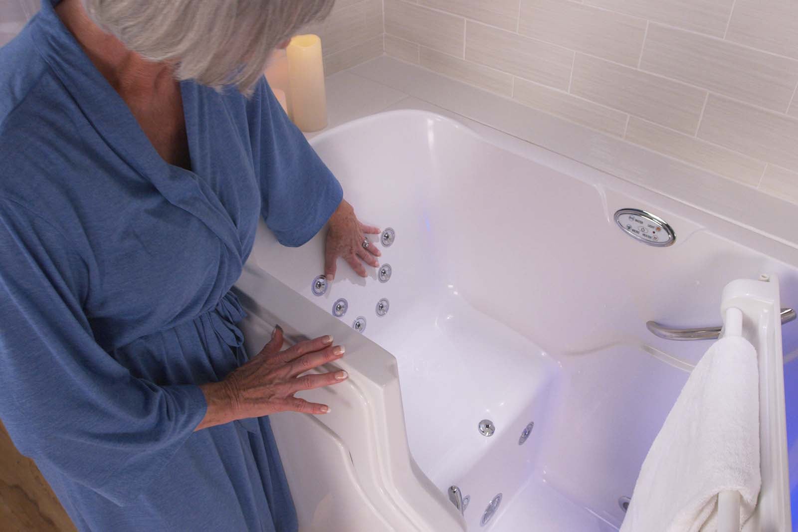 The Hybrid Tub | Walk-In Tub Shower Combo | Safe Step