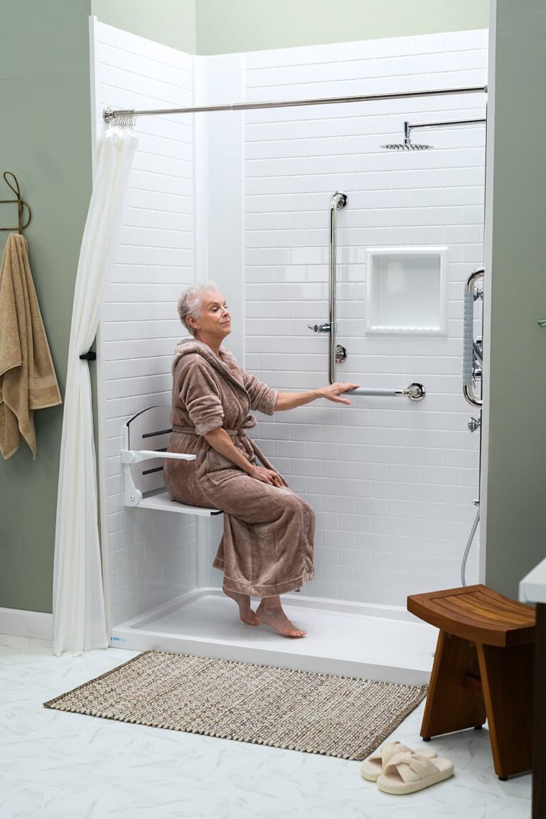 Shower Shelving | Built-In Corner & Recessed Shelving | Safe Step