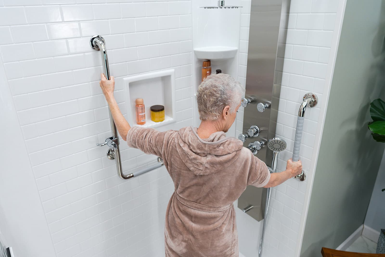 Grab Bars for Showers | Shower Safety Bars | Safe Step