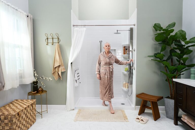 Grab Bars for Showers | Shower Safety Bars | Safe Step