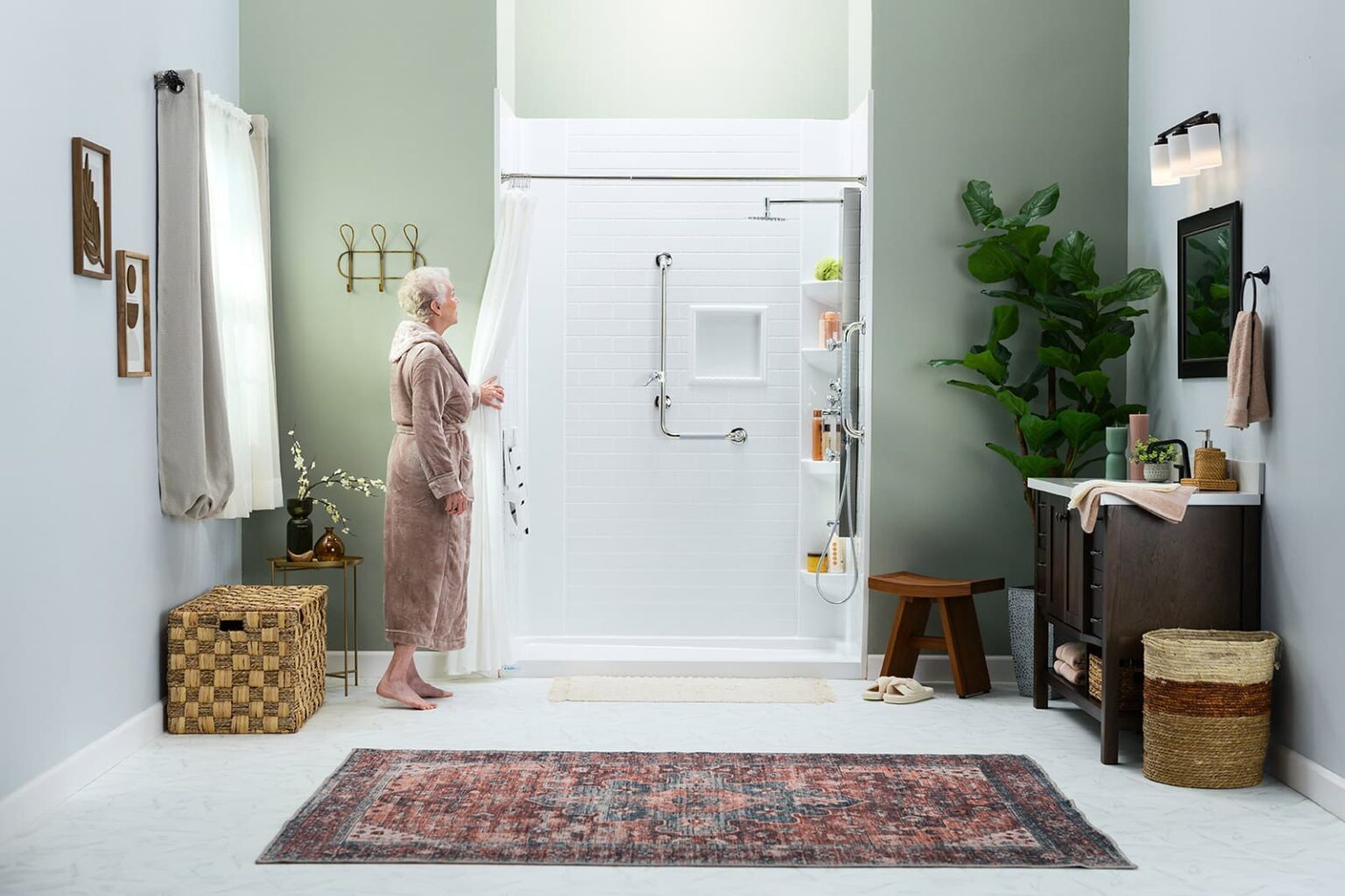 Walk-In Showers | Showers for Elderly & Disabled | Safe Step
